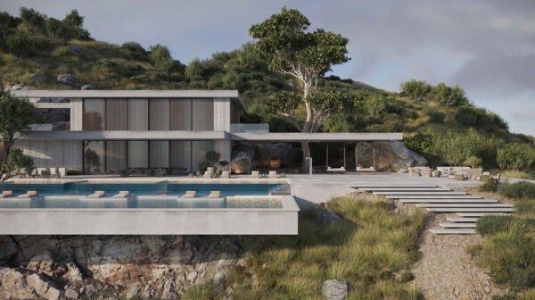 Unveiling the Outdoor Paradise of a Hillside Haven