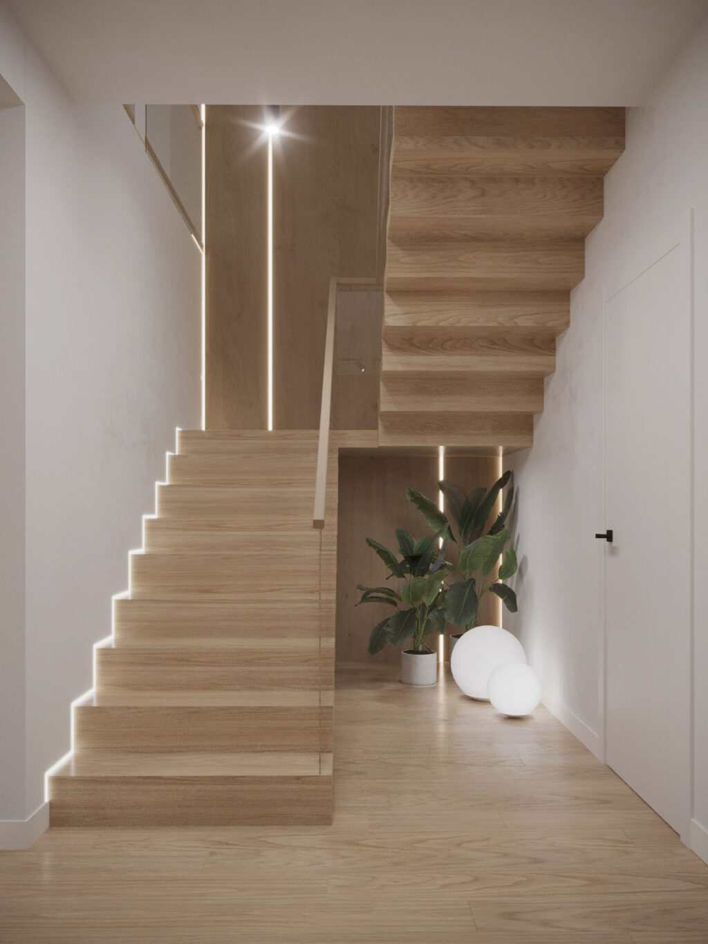 stair lights | Interior Design Ideas