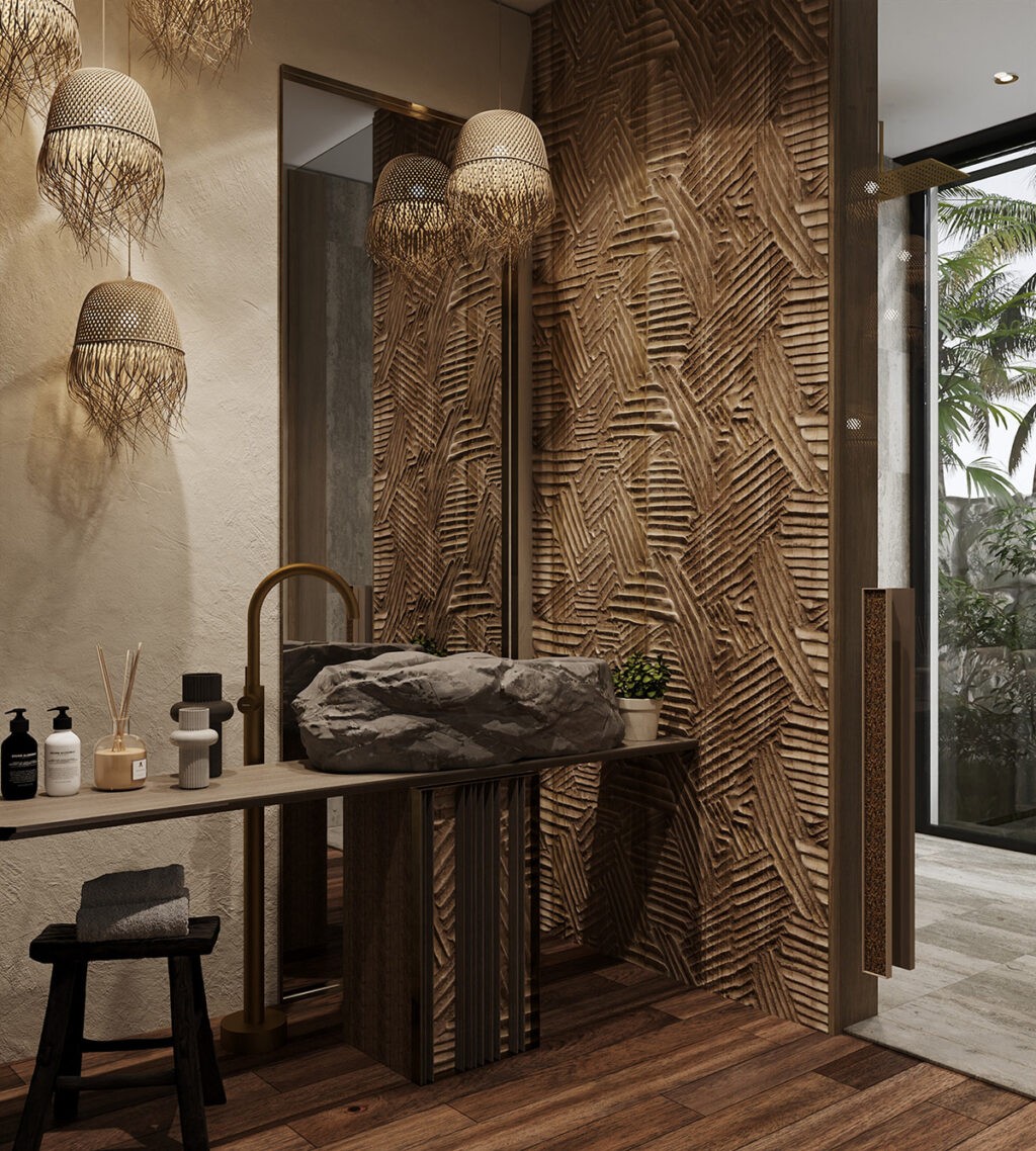 Exploring a High-End Home with Stone Decor Elements & Boho Magic