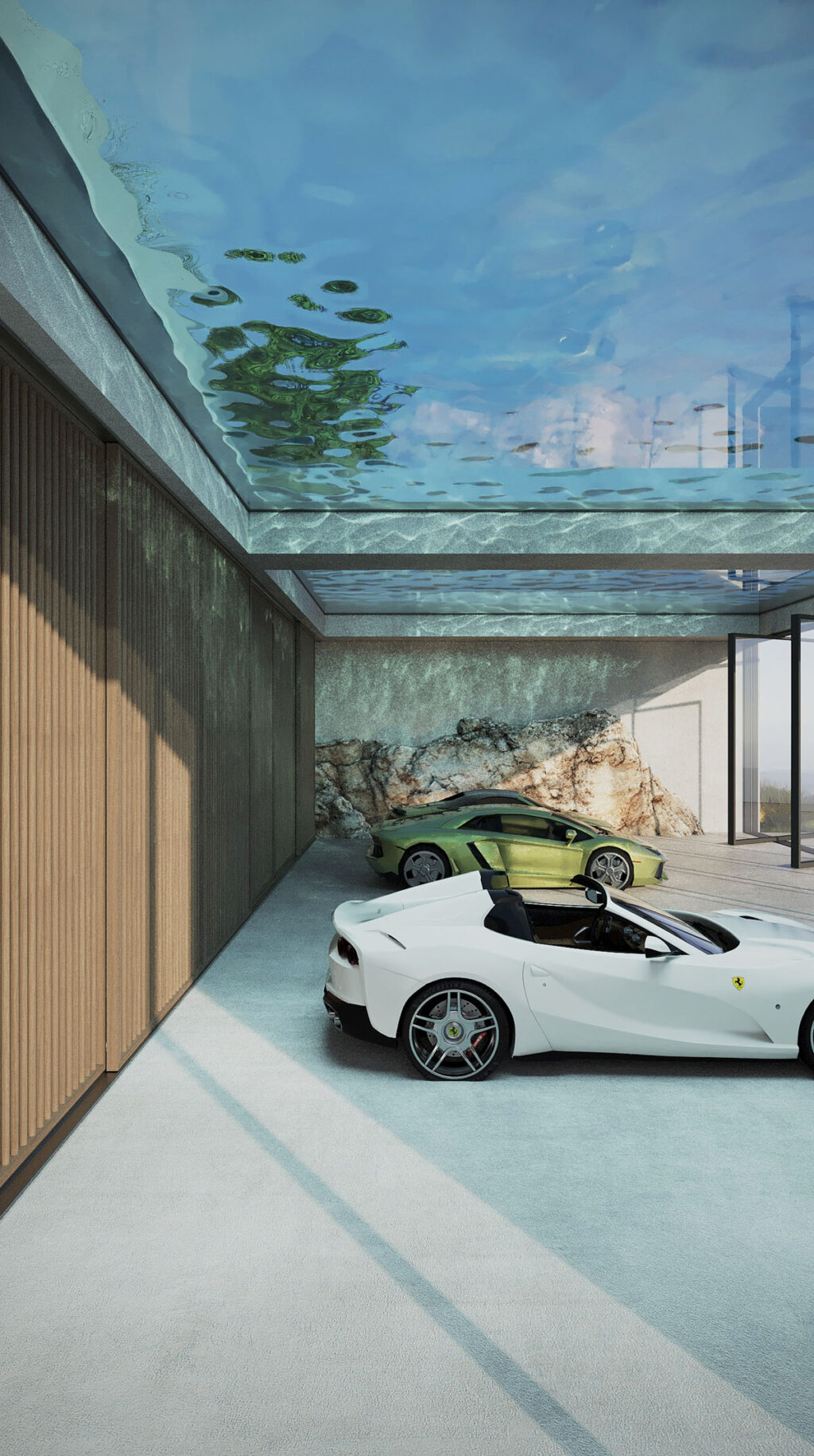 unique parking garage | Interior Design Ideas