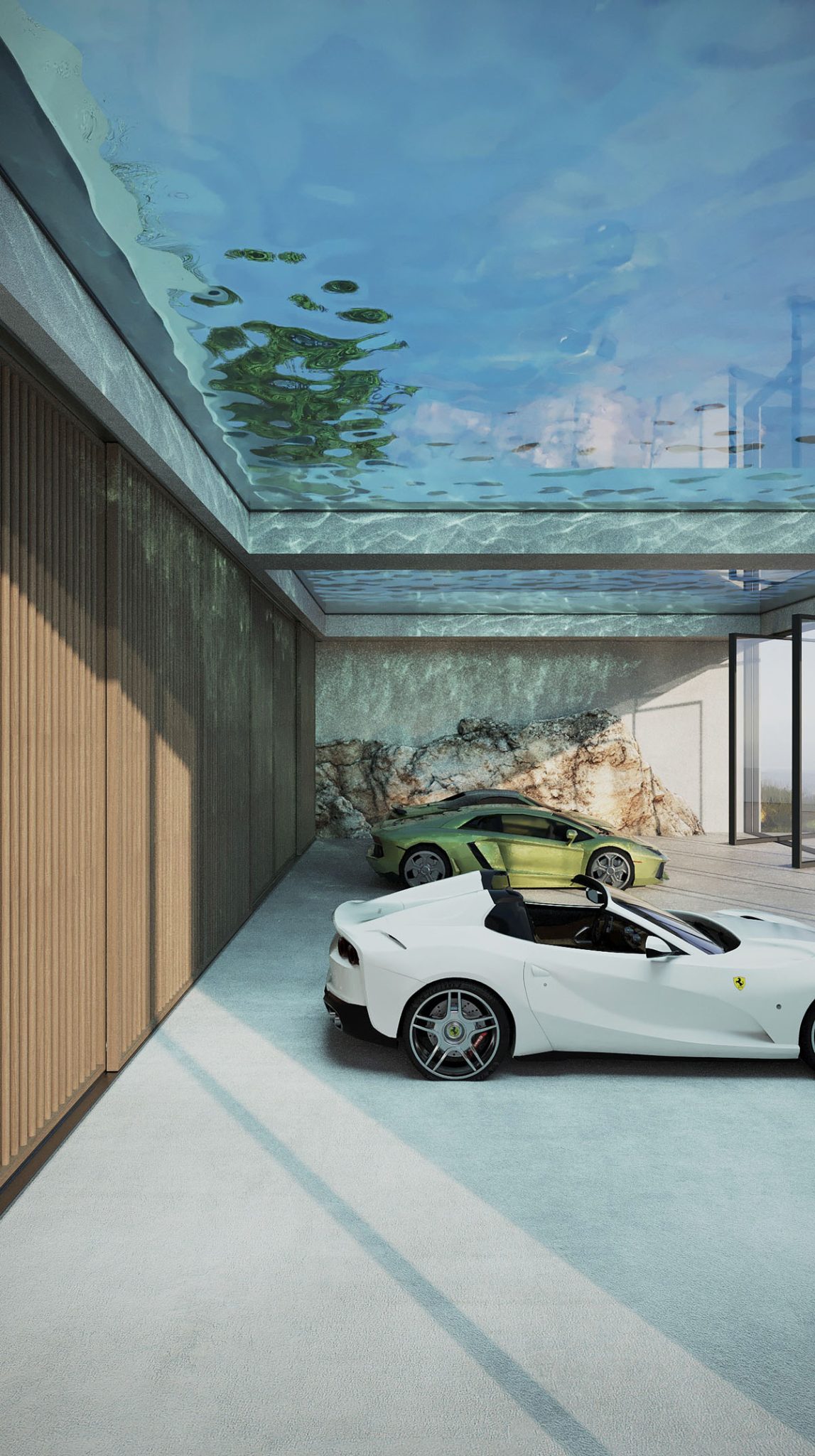 unique parking garage | Interior Design Ideas