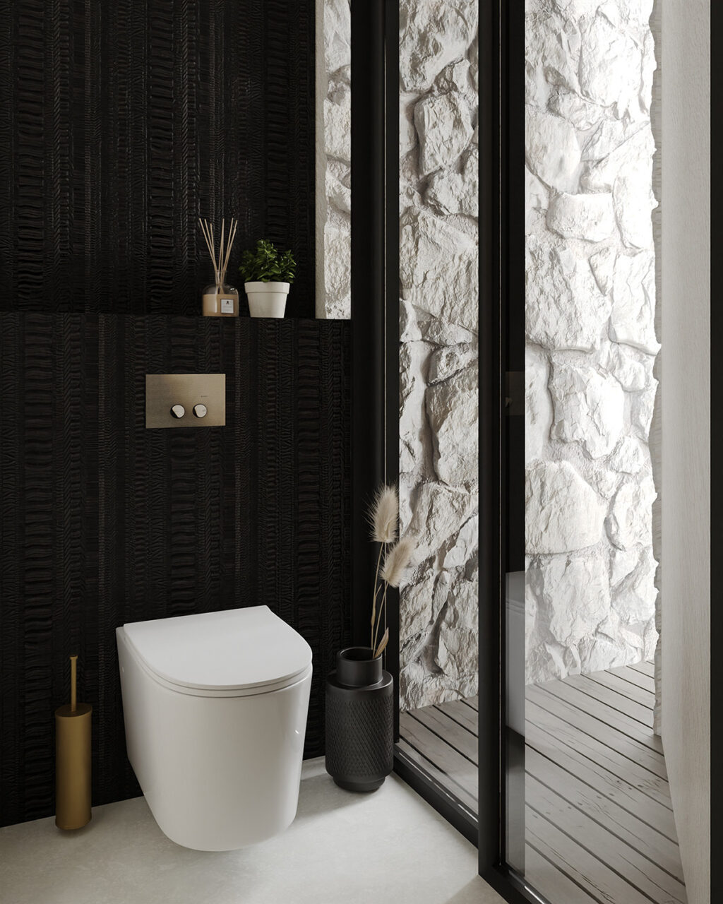 Exploring a High-End Home with Stone Decor Elements & Boho Magic