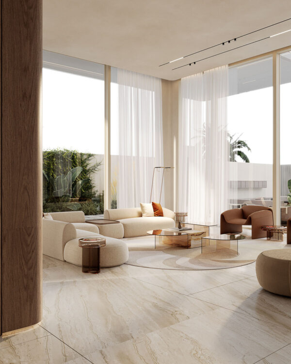 Pristine Pale Home Interiors That Exude Warmth