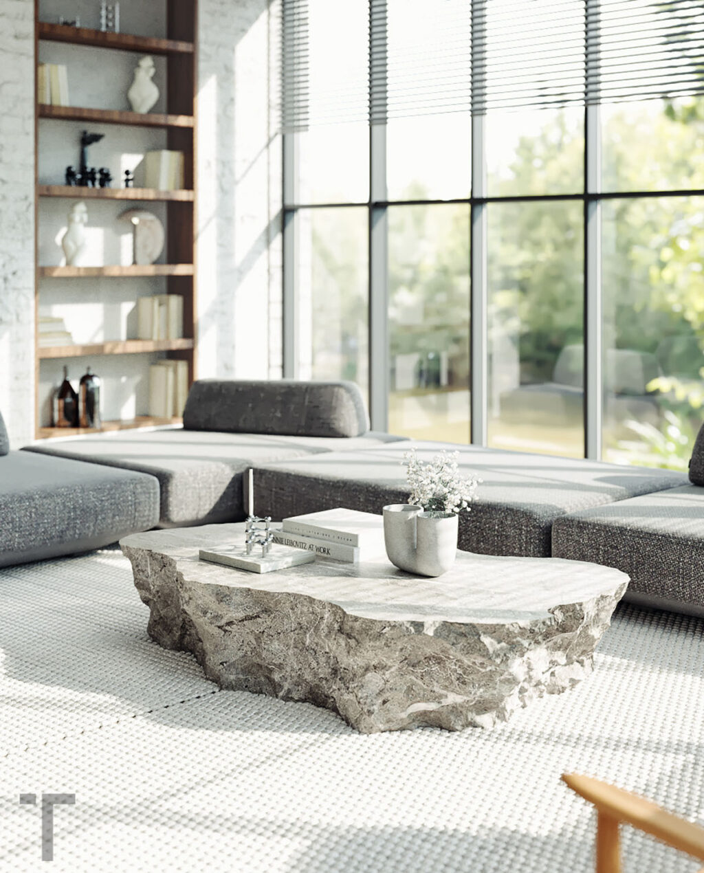 Redefining Luxury with Opulent Stone Decor