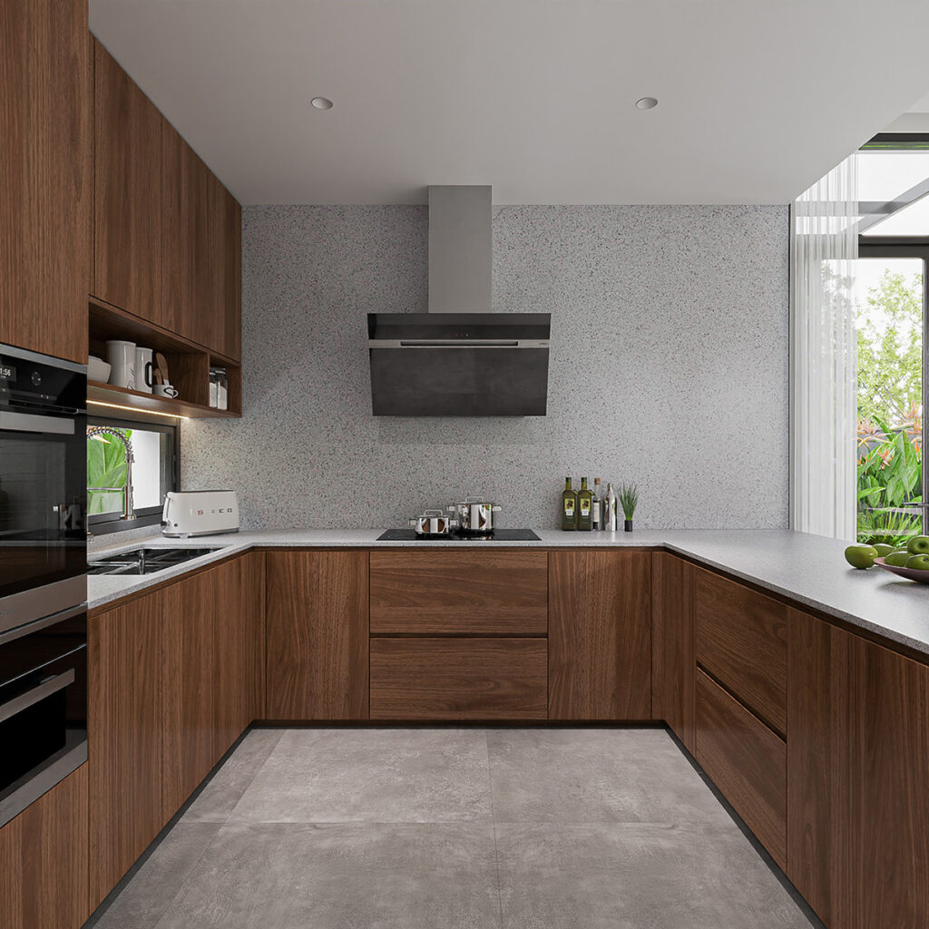 U shaped kitchen | Interior Design Ideas