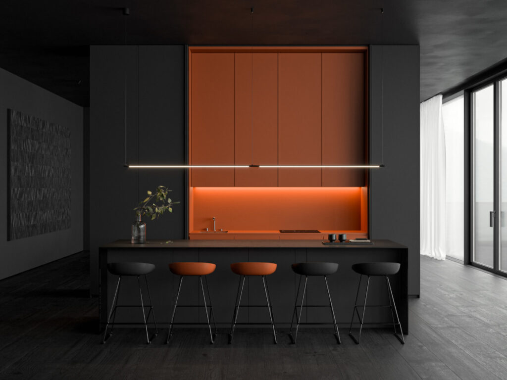 40 Orange Kitchen Designs With Tips & Accessories To Help You Decorate ...