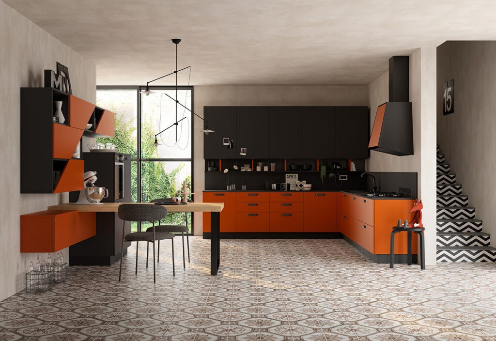 40 Orange Kitchen Designs With Tips & Accessories To Help You Decorate ...