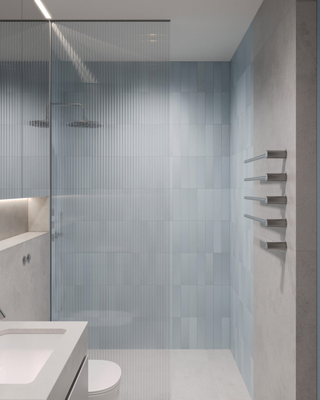 Light Blue Shower Room at Timothy Bottom blog