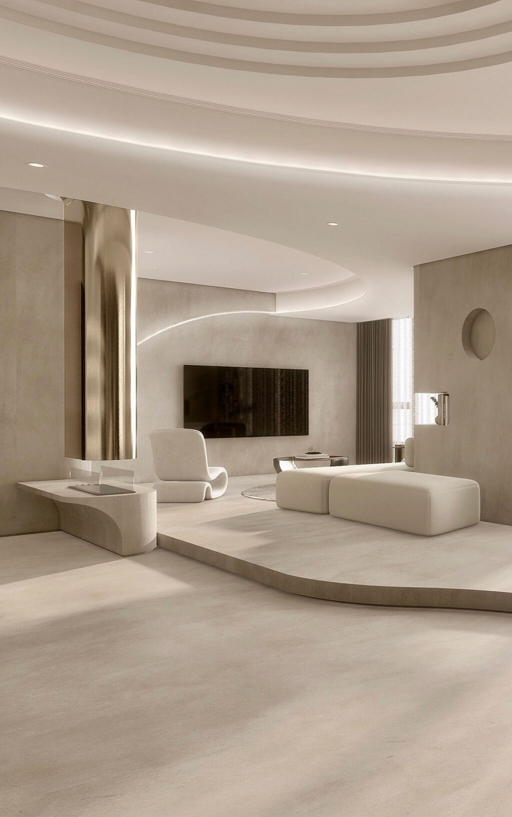 curved decor | Interior Design Ideas