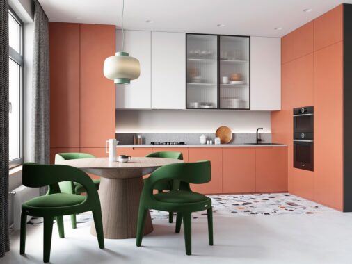 40 Orange Kitchen Designs With Tips & Accessories To Help You Decorate ...