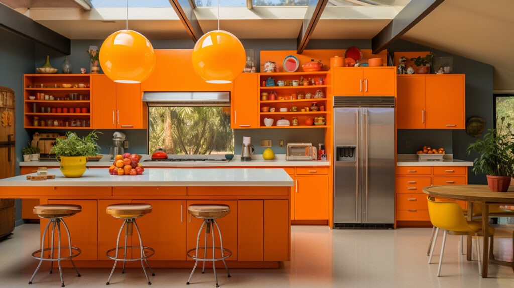 40 Orange Kitchen Designs With Tips & Accessories To Help You Decorate ...