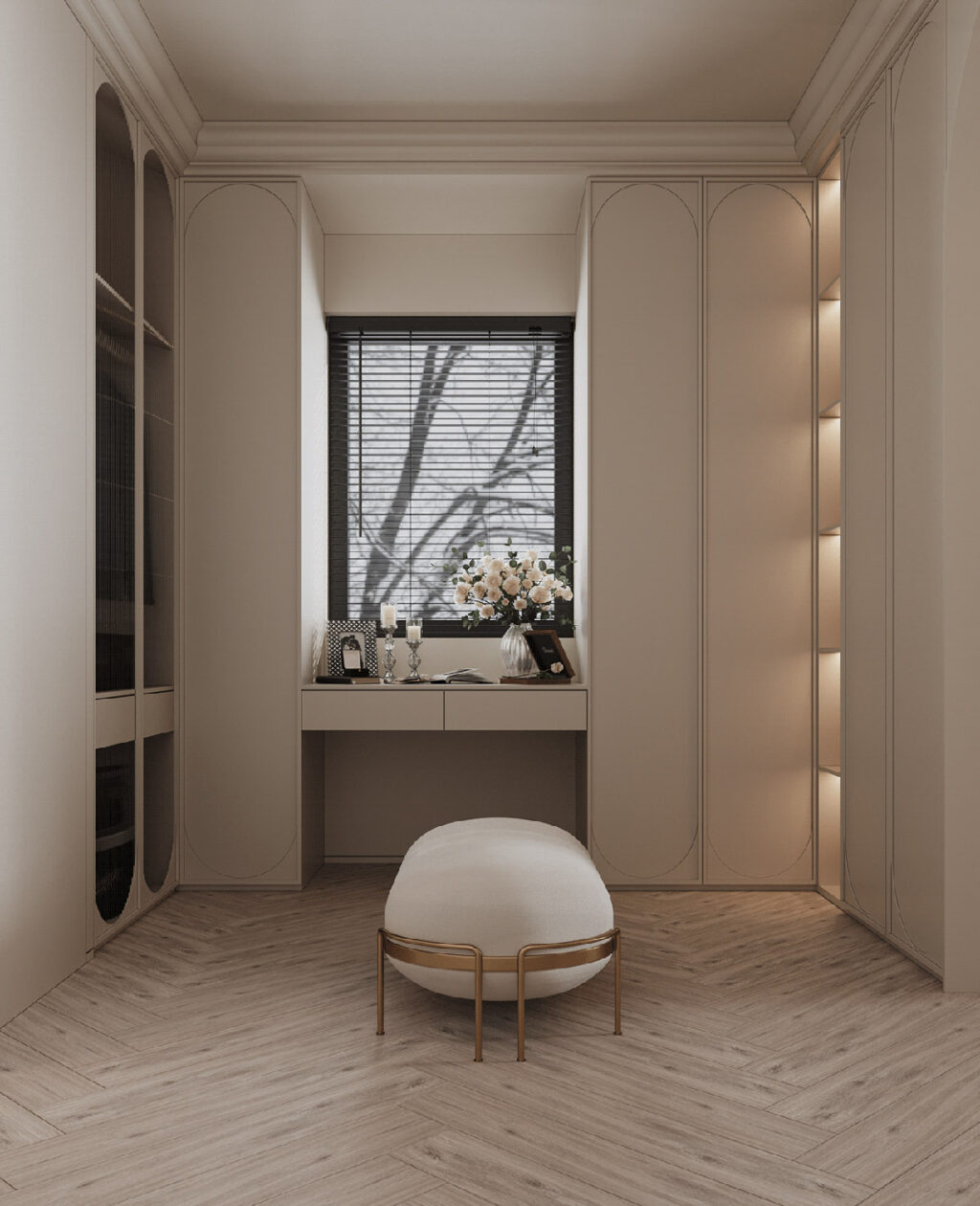 oval ottoman | Interior Design IdeasInterior Design Ideas.