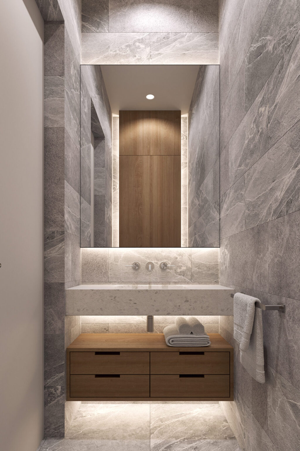 Spacious, Expressive Residence With a Natural Material Palette