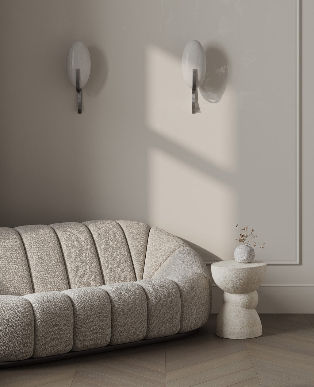 tufted sofa | Interior Design Ideas