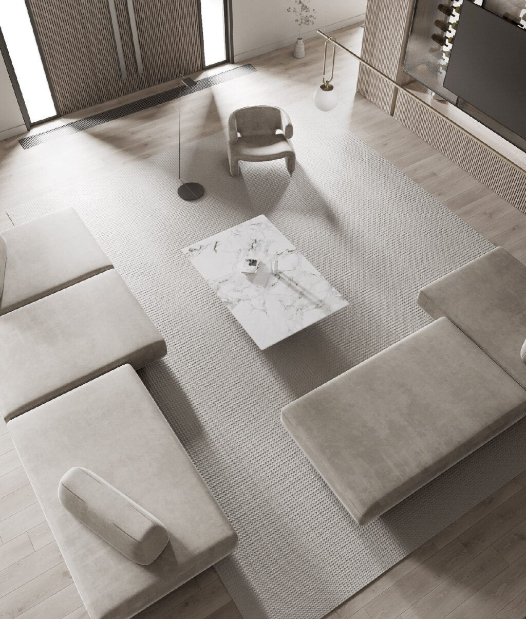 The Subtle Sophistication of Pale Greige Interiors