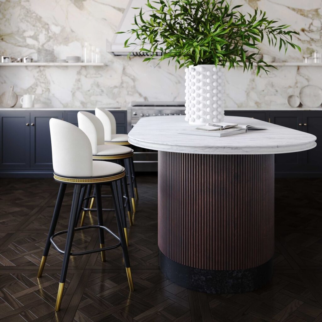 51 Modern Bar Stools to Update Your Kitchen Dining Space