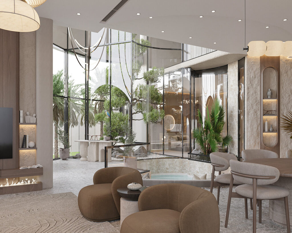 Spectacular Luxury Interiors With Captivating Stone Elements