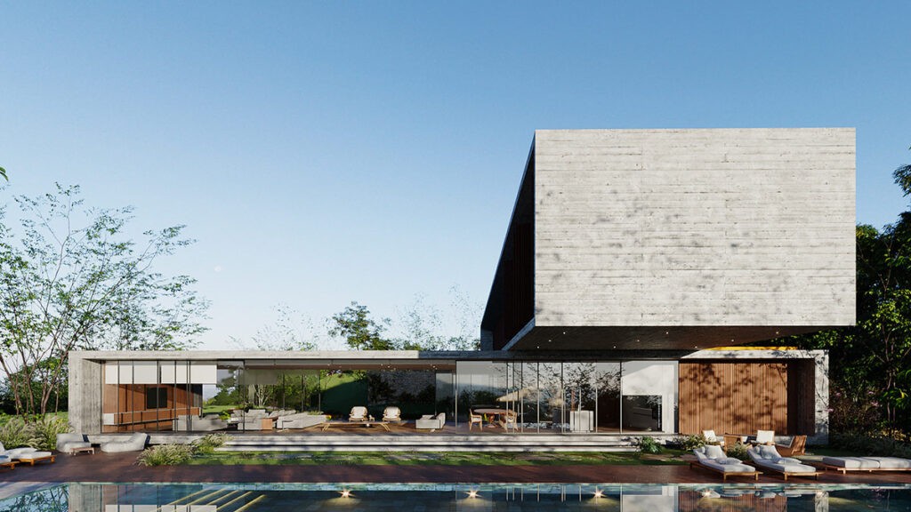 Touring Two Luxury Linear Home Designs