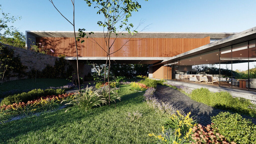 Touring Two Luxury Linear Home Designs