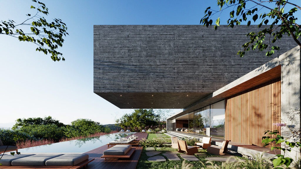 Touring Two Luxury Linear Home Designs