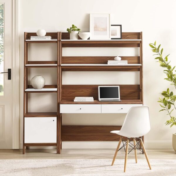 Mid Century Modern Desk With Storage