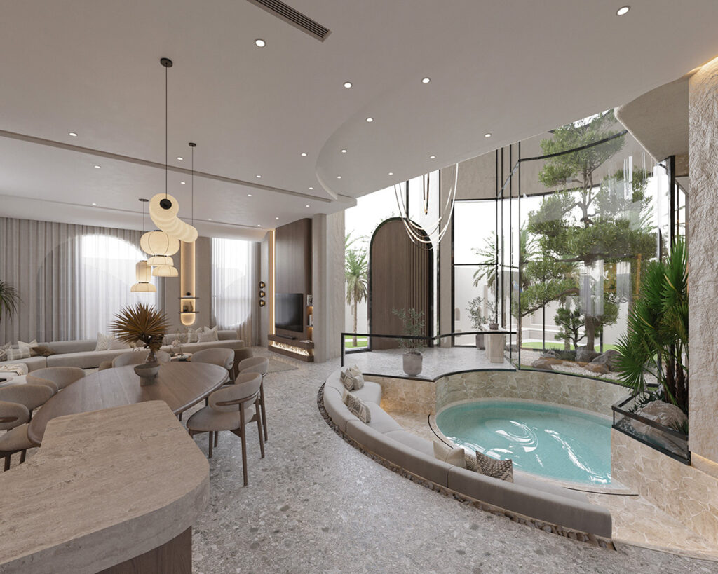 Spectacular Luxury Interiors With Captivating Stone Elements