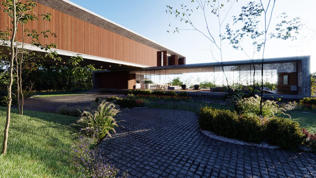 Touring Two Luxury Linear Home Designs