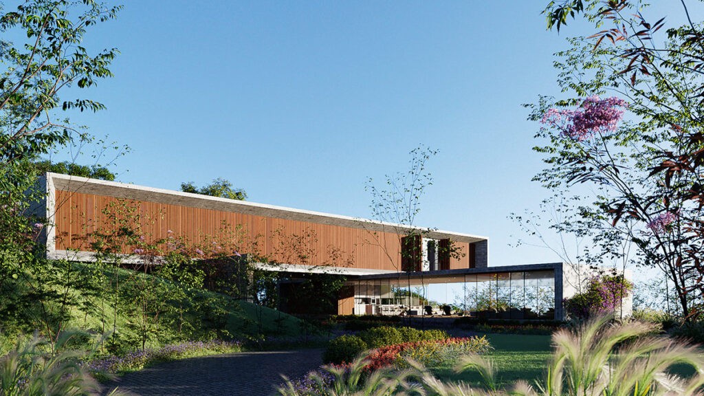 Touring Two Luxury Linear Home Designs