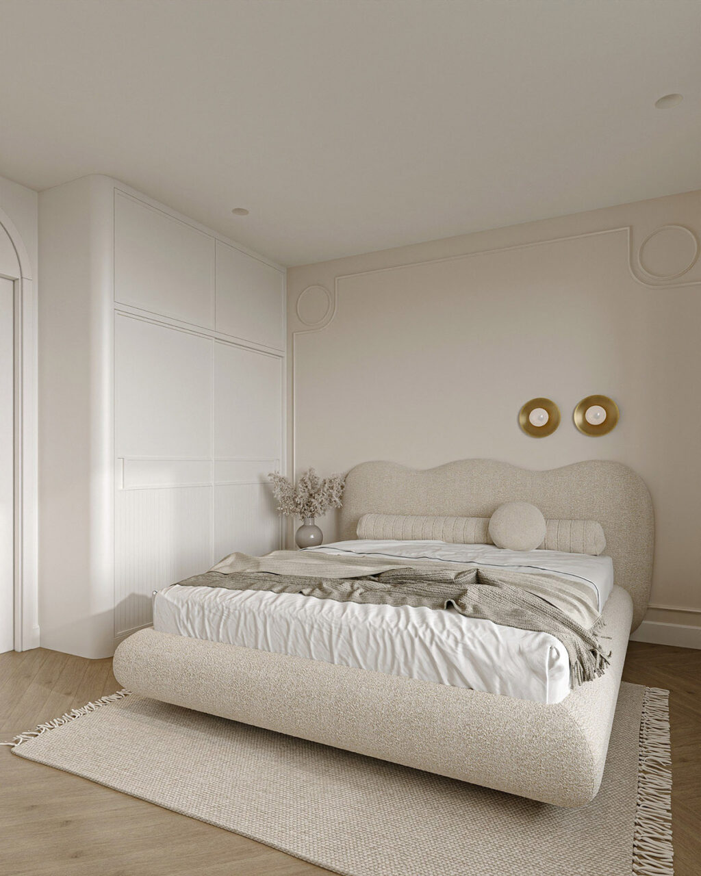 Three Contemporary Color Schemes For Curved Decor