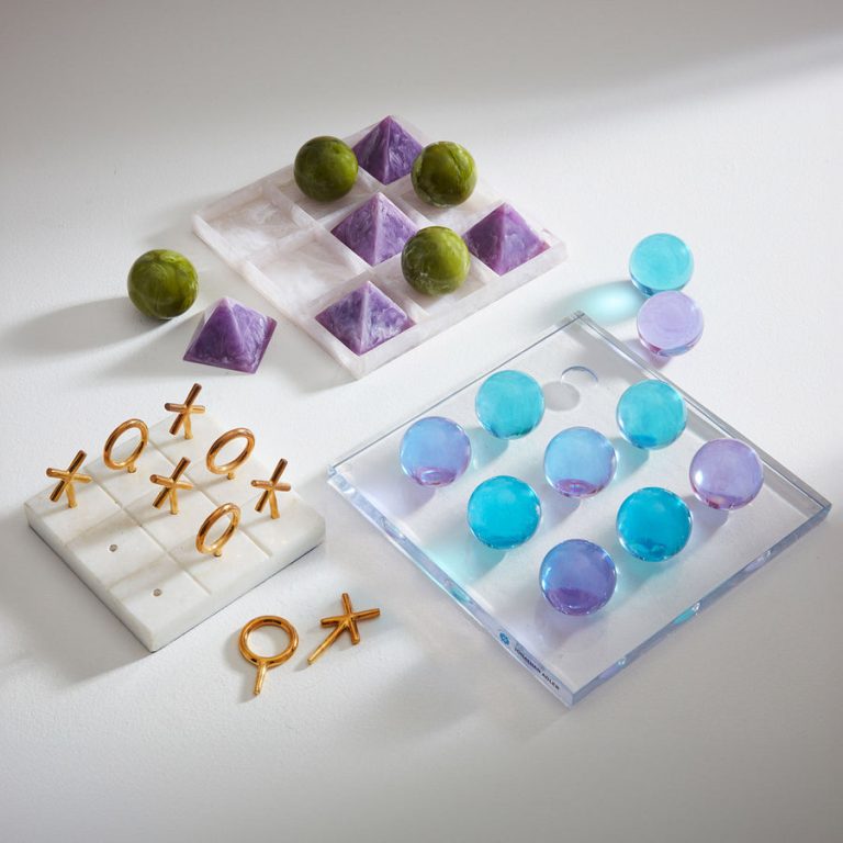 Luxe Tic Tac Toe Set | Interior Design Ideas