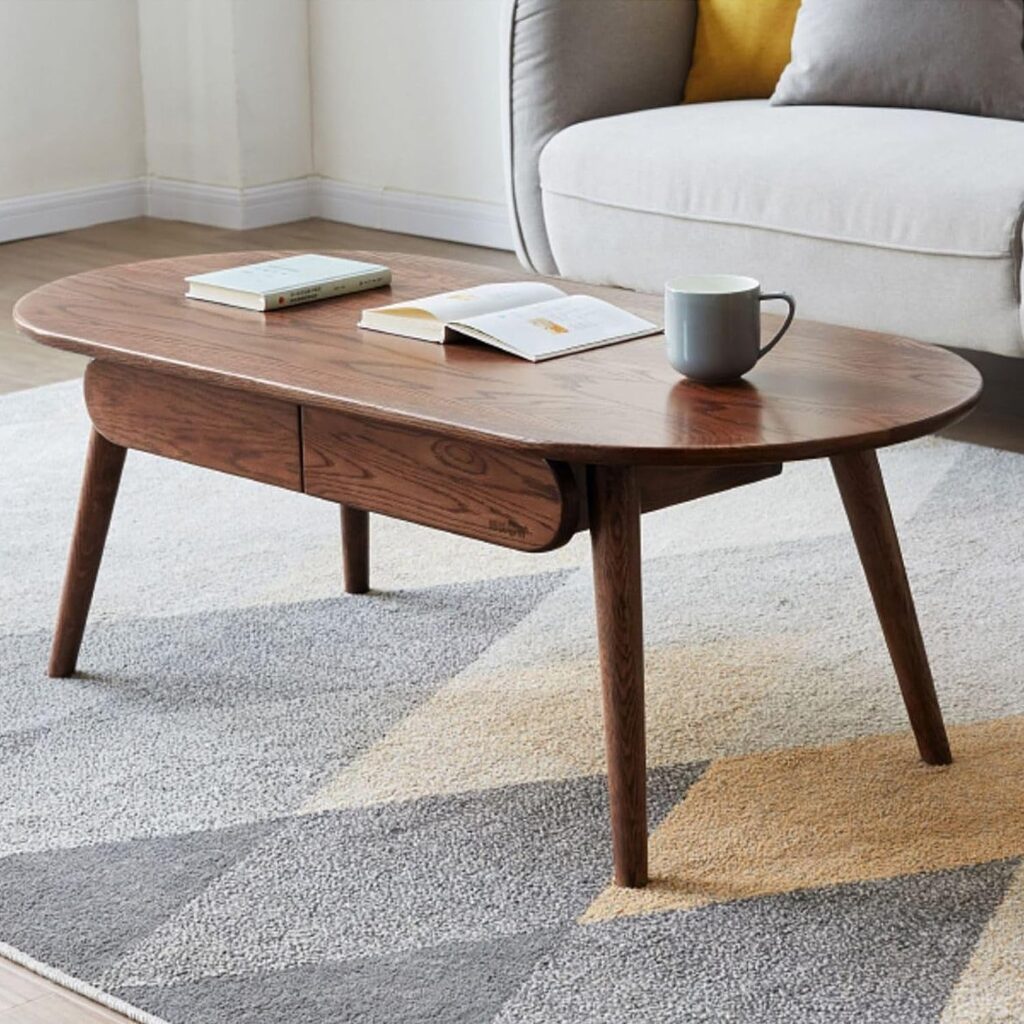 25 Solid Wood Coffee Tables To Bring Natural Beauty to Your Living Space