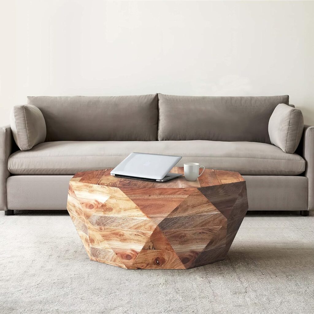 25 Solid Wood Coffee Tables To Bring Natural Beauty to Your Living Space