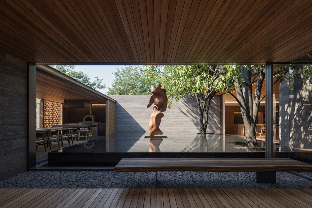 An Indian Farmhouse That Breathes Zen