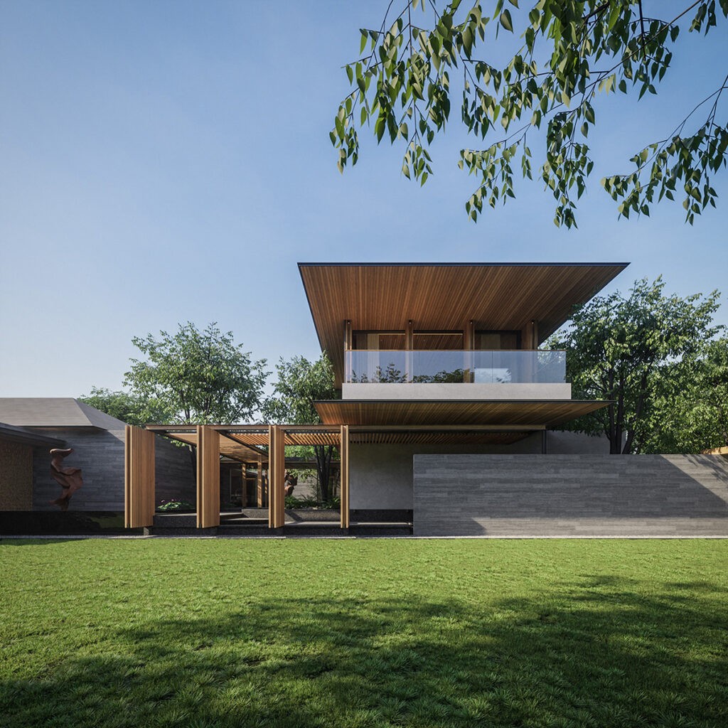 An Indian Farmhouse That Breathes Zen