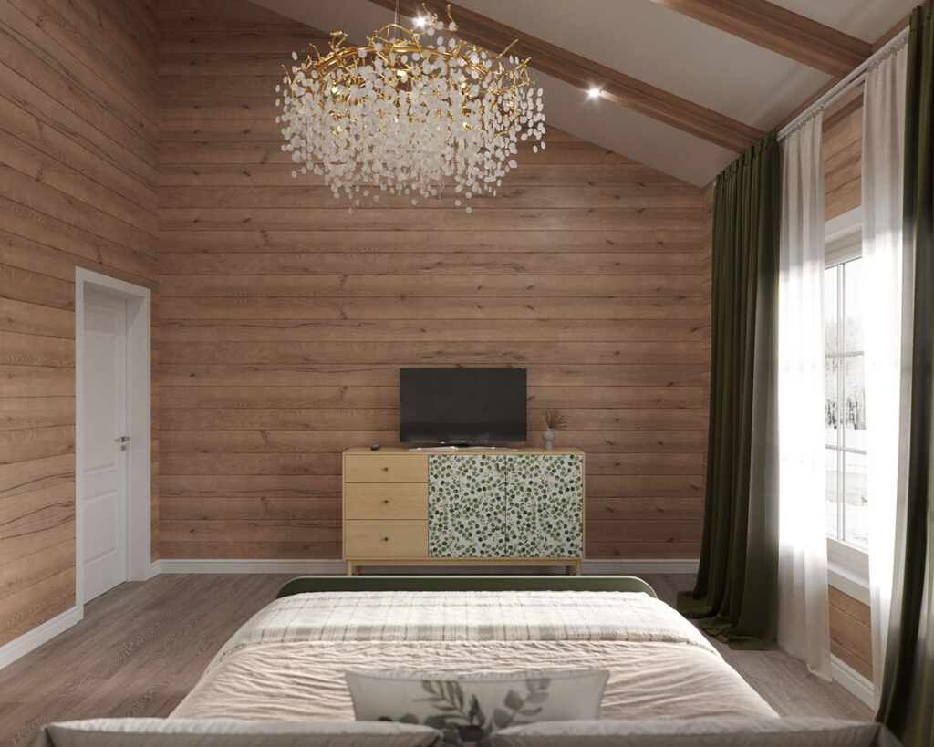 Harmony in the Woods: The Allure of a Rustic-Chic Guest House