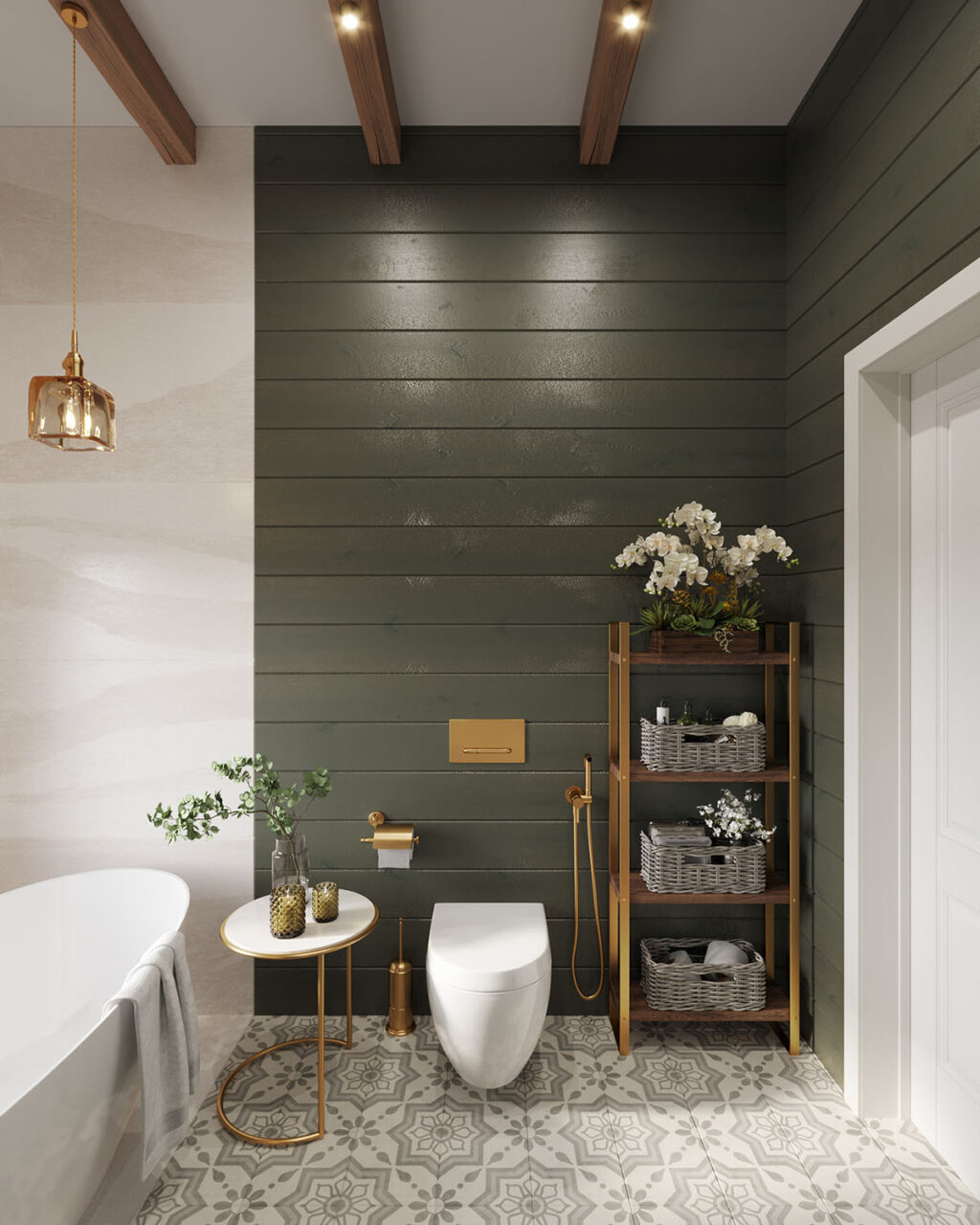 Harmony in the Woods: The Allure of a Rustic-Chic Guest House