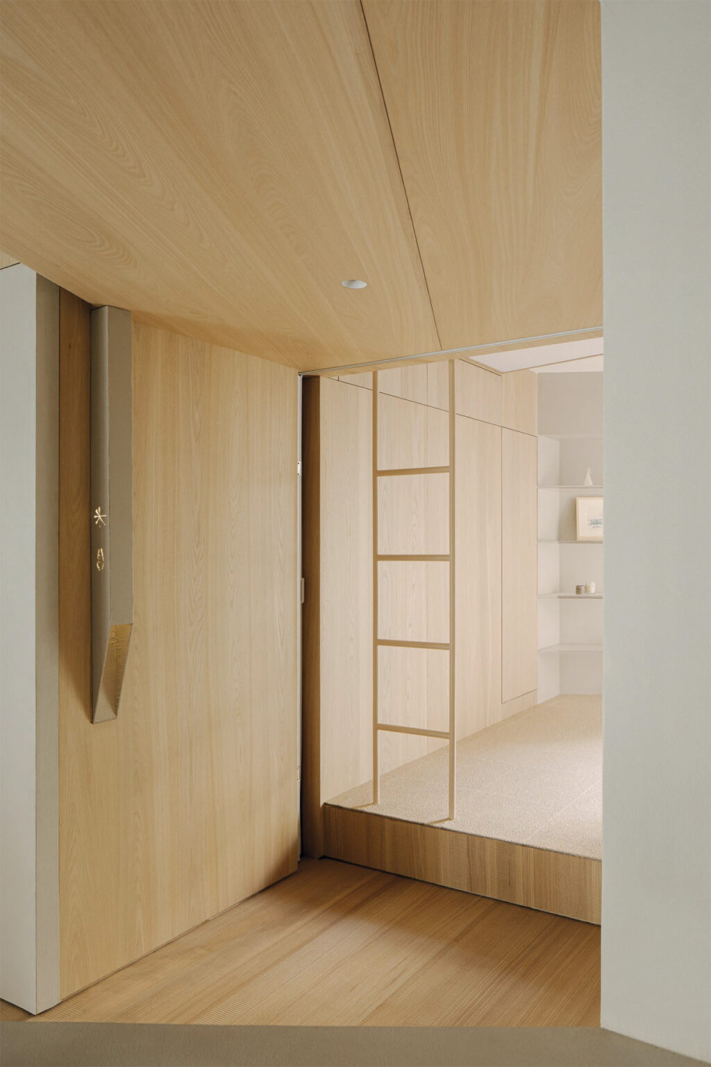 Sleek Angles, Soothing Textures: A Geometric Approach to Urban Home Design