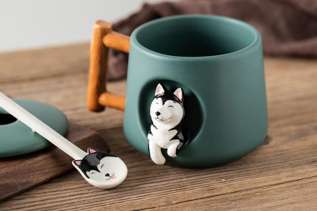 Product Of The Week: A Cute Husky Coffee Mug