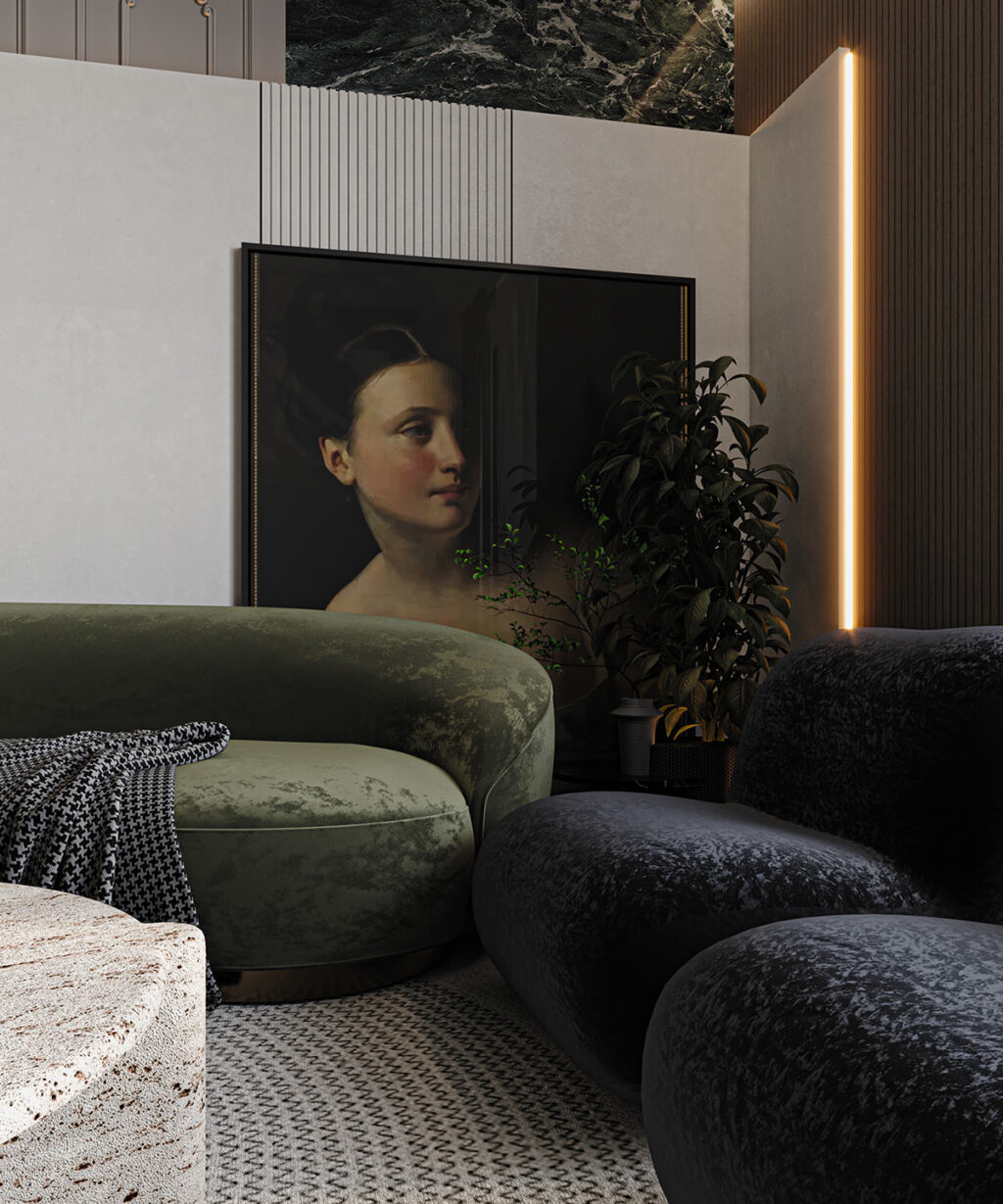 The Art of Arrival: A Tour of an Exquisite Home Reception Area