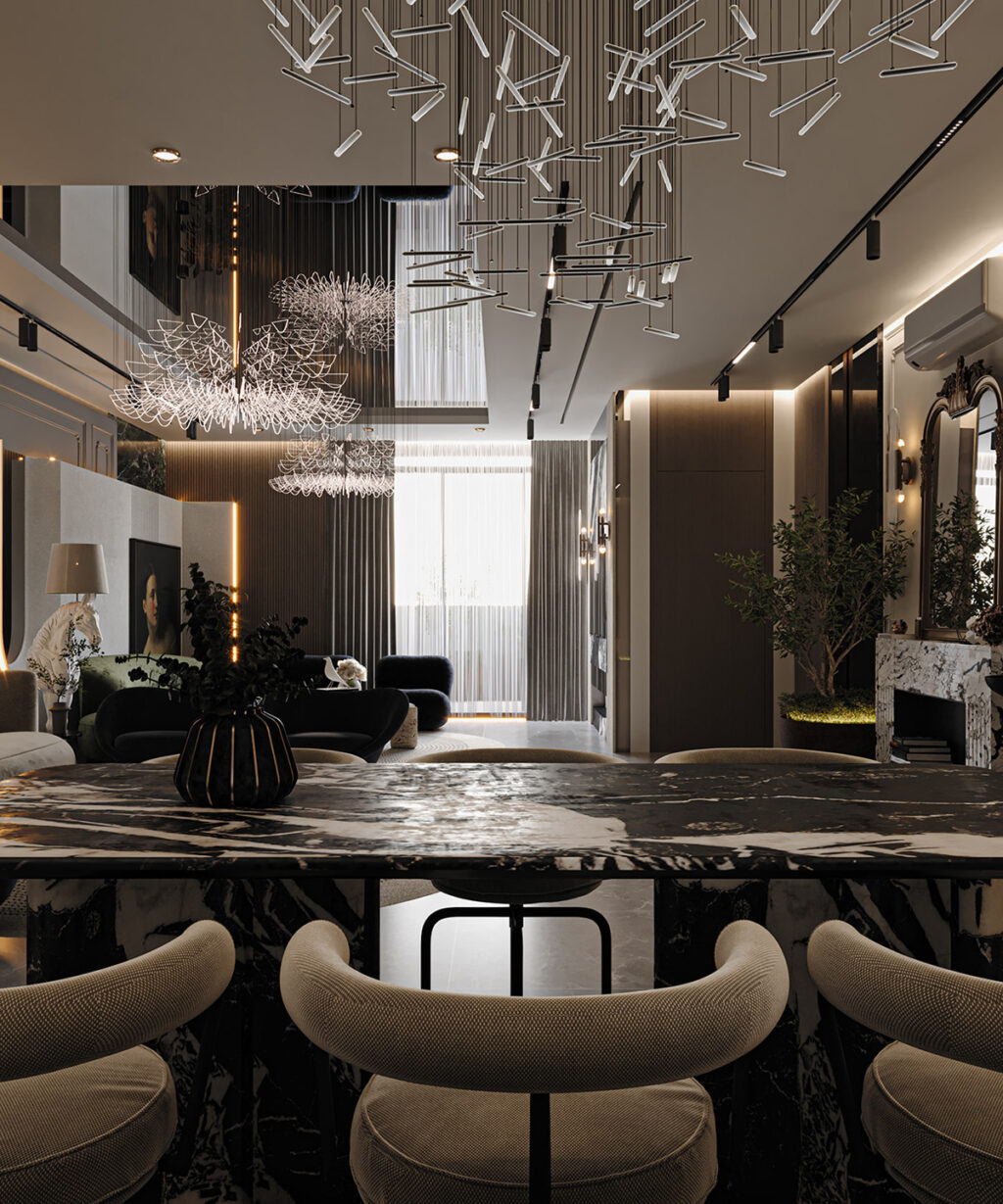 The Art of Arrival: A Tour of an Exquisite Home Reception Area