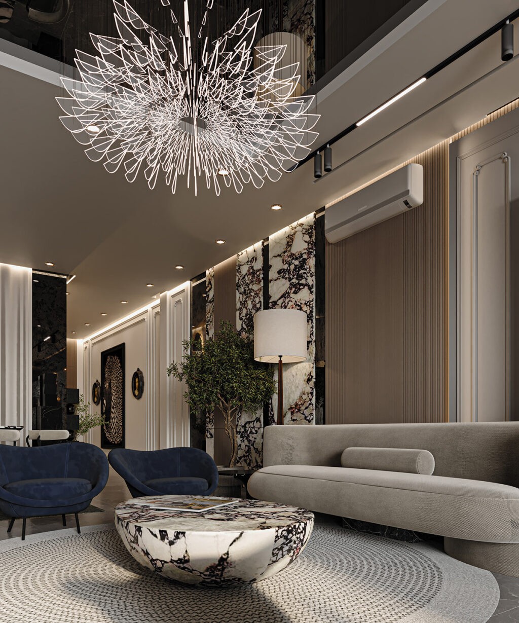 The Art of Arrival: A Tour of an Exquisite Home Reception Area