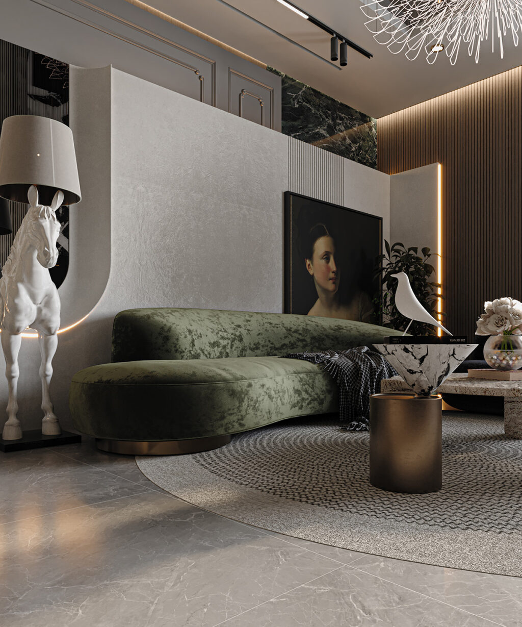 The Art of Arrival: A Tour of an Exquisite Home Reception Area