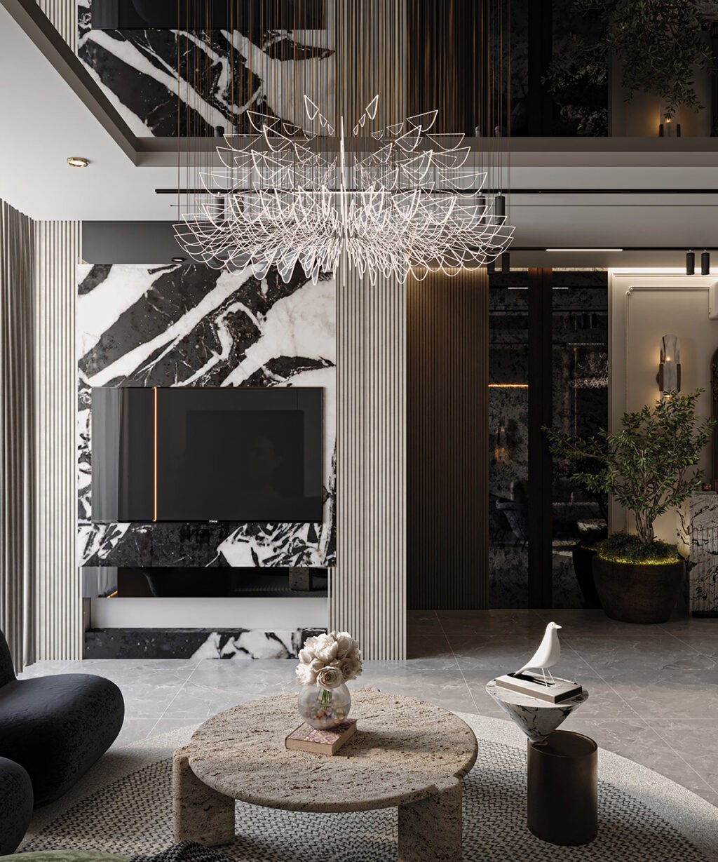 The Art of Arrival: A Tour of an Exquisite Home Reception Area