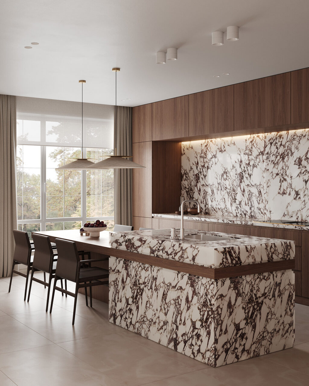Chic Marble-Infused Interiors That Elevate Everyday Luxury