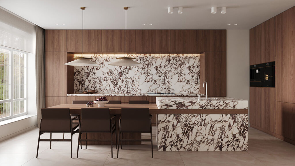 Chic Marble-Infused Interiors That Elevate Everyday Luxury