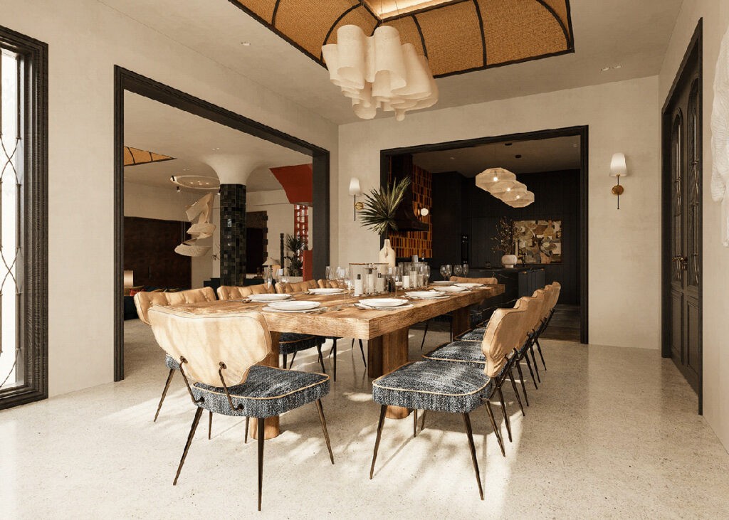 The Art of Fusion: A Peek Inside an Eclectic Modern Abode