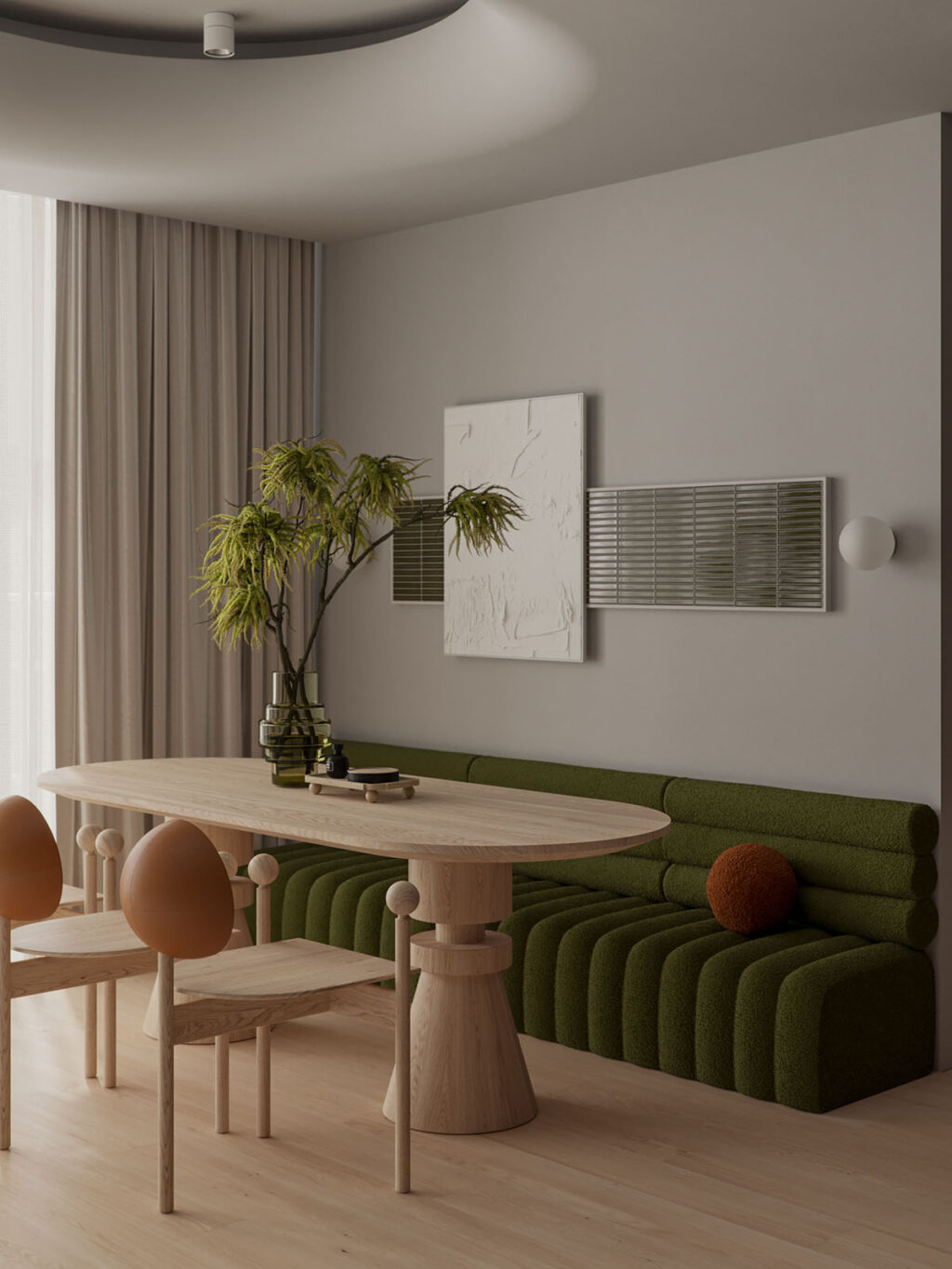 Natural Hues and Textural Tales from a Vietnamese Urban Retreat