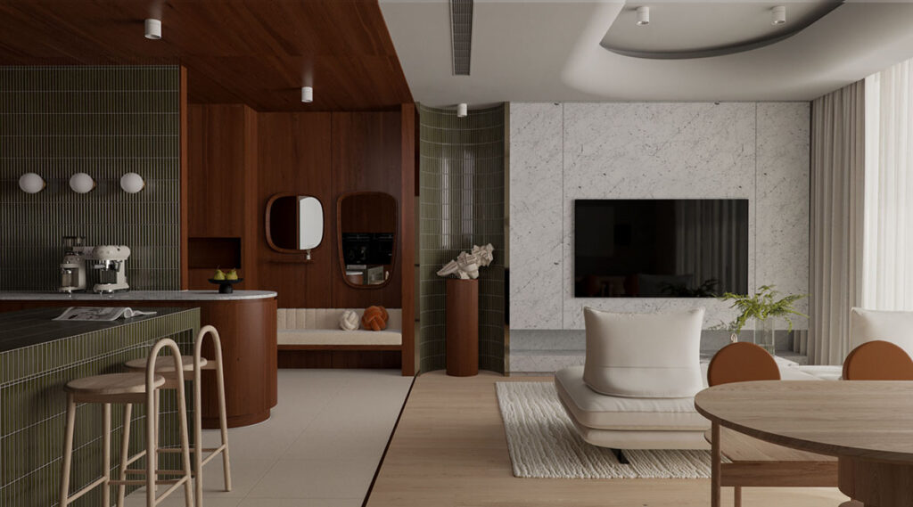 Natural Hues and Textural Tales from a Vietnamese Urban Retreat