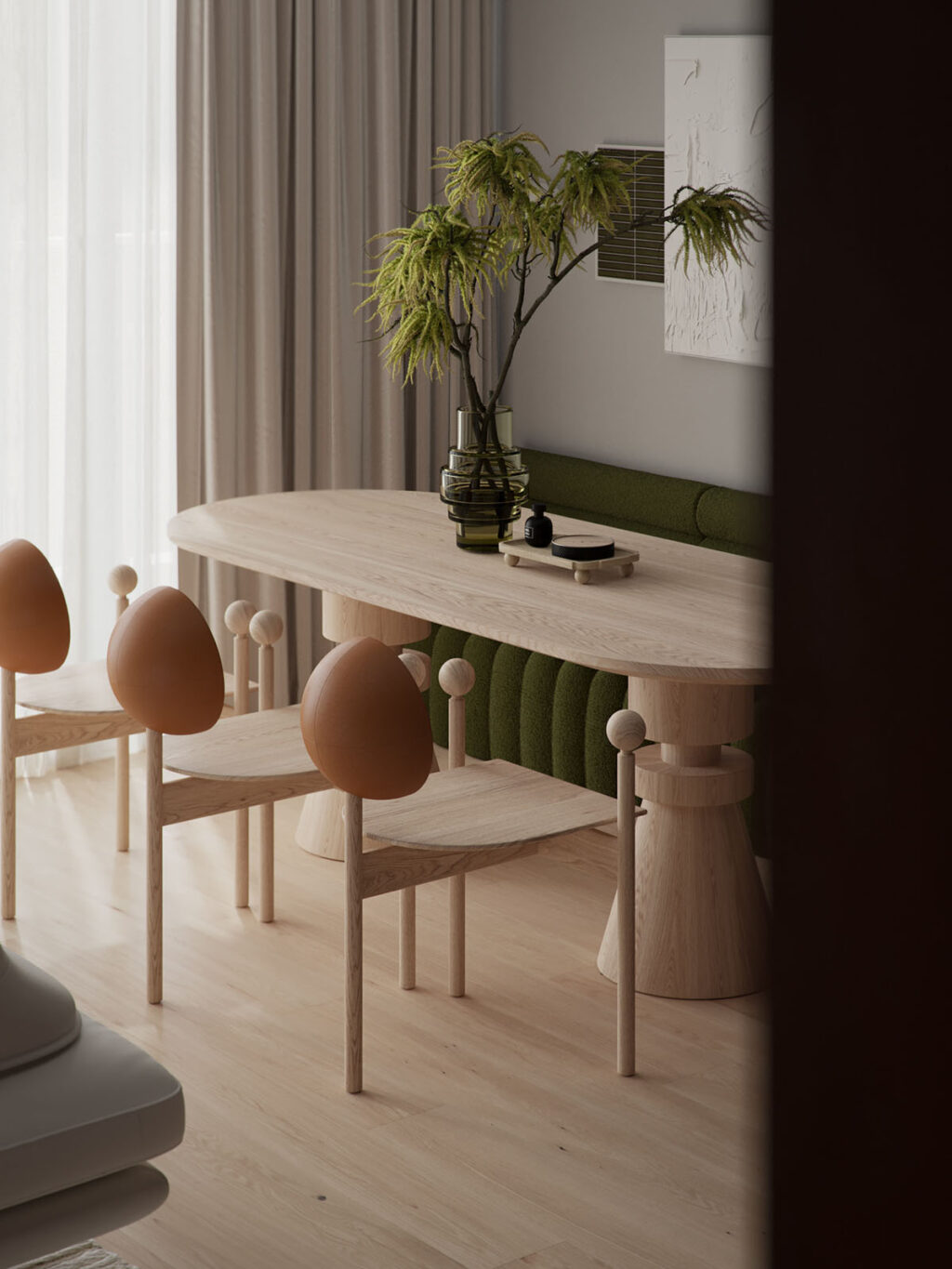 Natural Hues and Textural Tales from a Vietnamese Urban Retreat