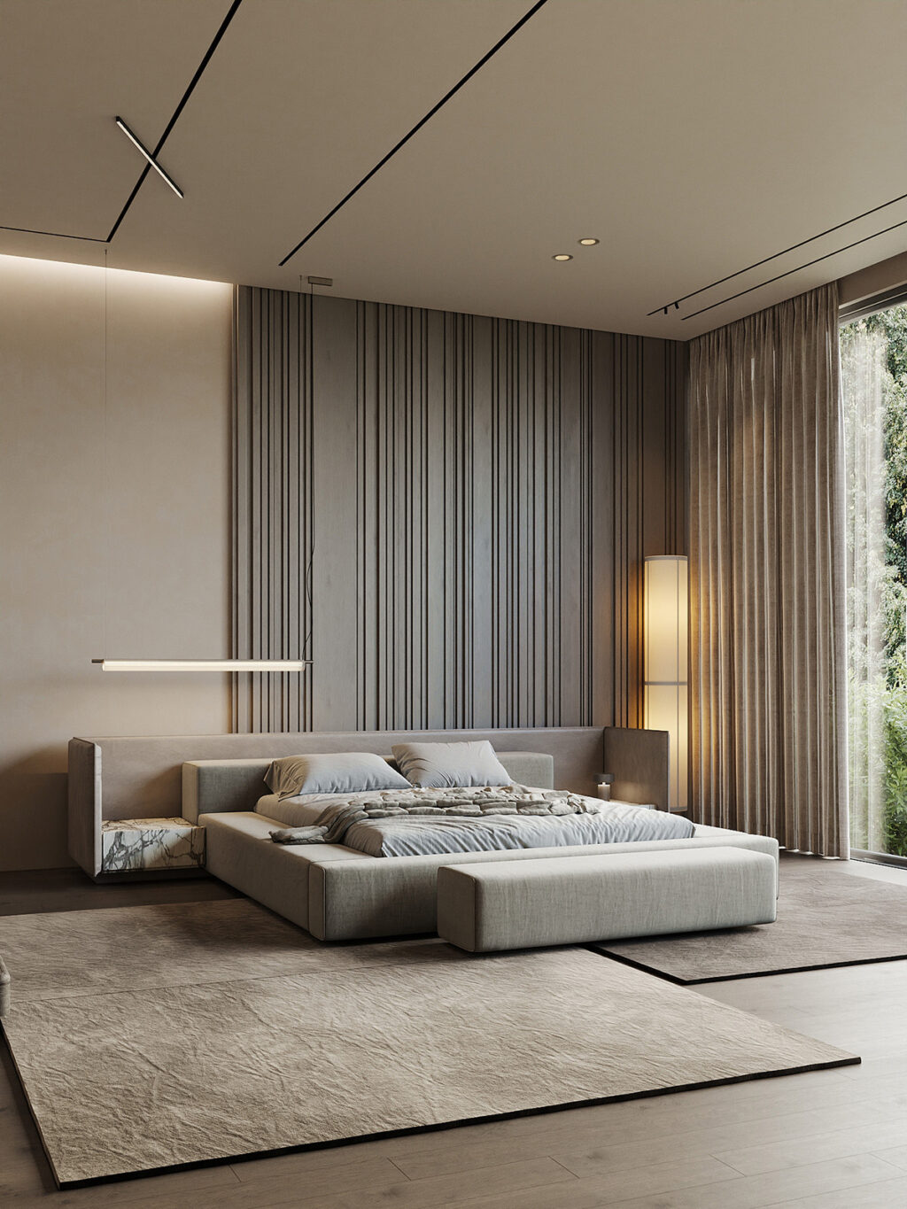 Marble, Oak, and Openness: A Modern Home’s Ode to Nature